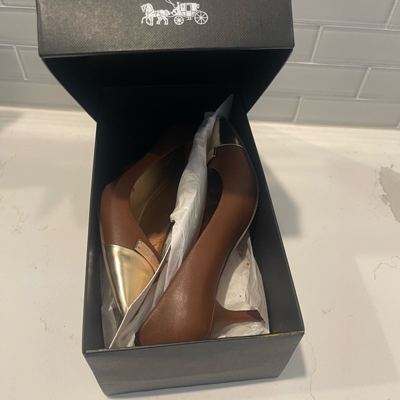 Coach | Shoes | Coach Pointed Toe Kitten Heels | Poshmark